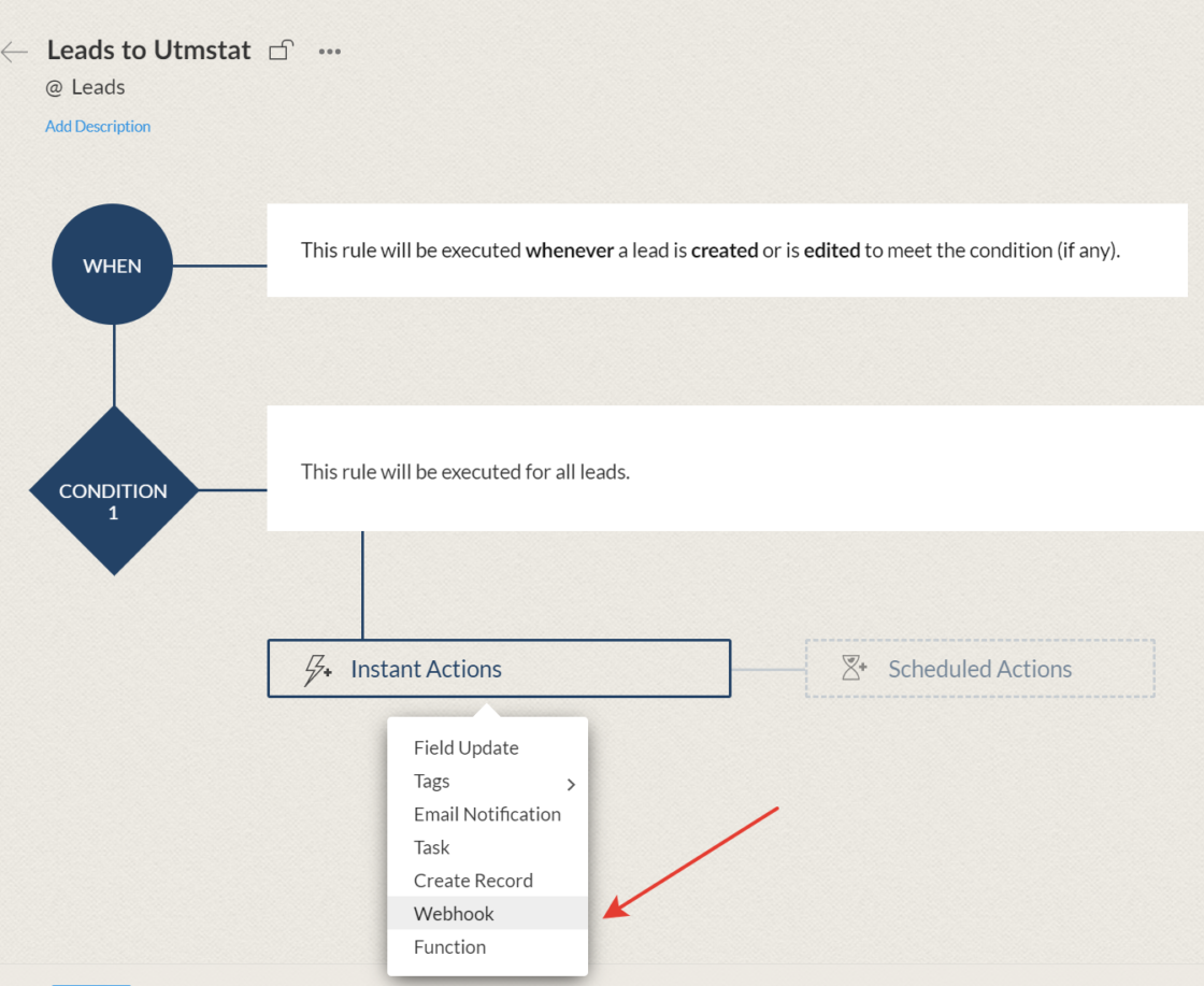 Как подключить Zoho CRM | Сквозная аналитика UTMSTAT